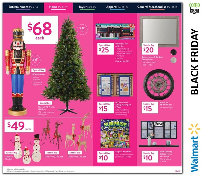 Walmart Viernes Negro 2020: Ofertas de Walmart Black Friday (+ VIDEO)
