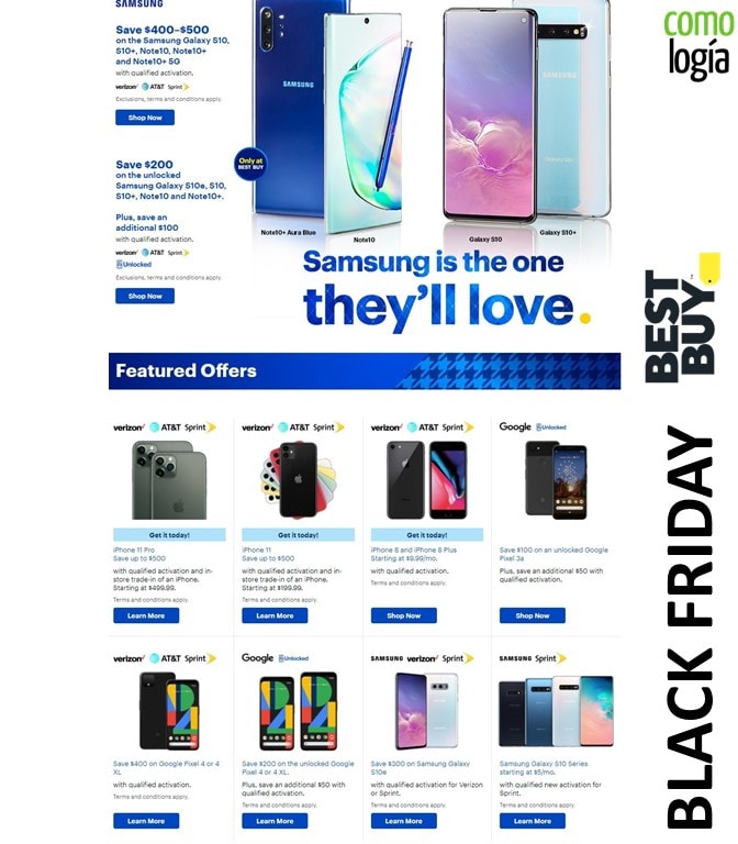 Best Buy Viernes Negro 2020: Lista de ofertas Black Friday + FOLLETO