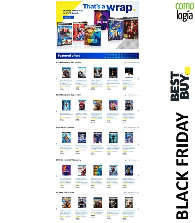 Best Buy Viernes Negro 2020: Lista de ofertas Black Friday + FOLLETO