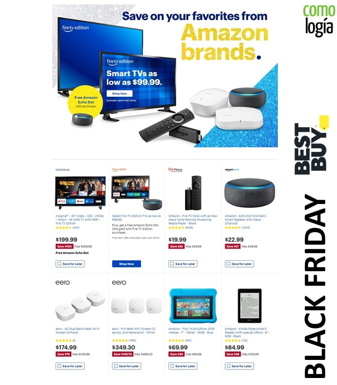 Best Buy Viernes Negro 2020: Lista de ofertas Black Friday + FOLLETO