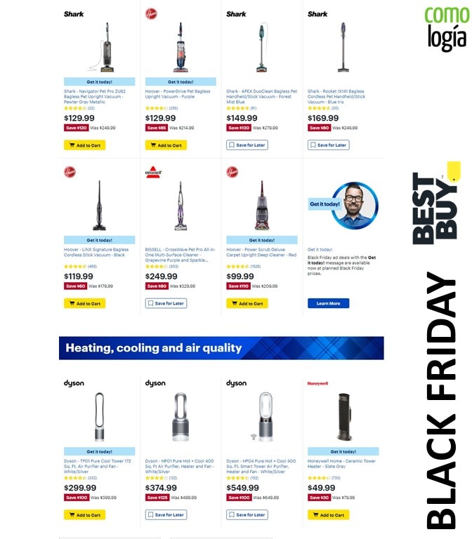Best Buy Viernes Negro 2020: Lista de ofertas Black Friday + FOLLETO