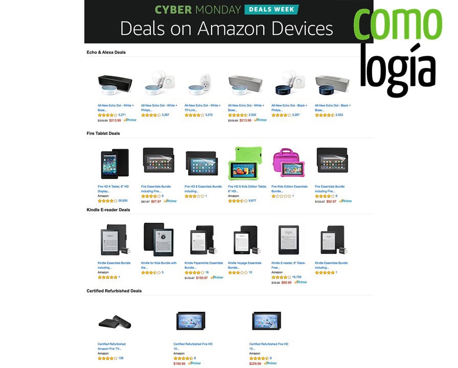 Amazon Lunes cibernético 2018: Ofertas Cyber Monday (ropa, regalos)