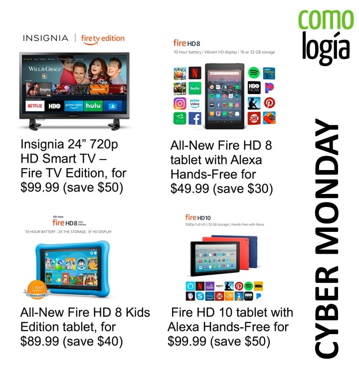 Amazon Cyber Monday 2019: Mejores OFERTAS del lunes cibernético