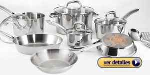 Mejores ollas de acero inoxidable y marcas confiables (usadas por chefs)