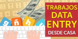 Compañías con trabajos de entrada de datos (Data Entry) desde casa