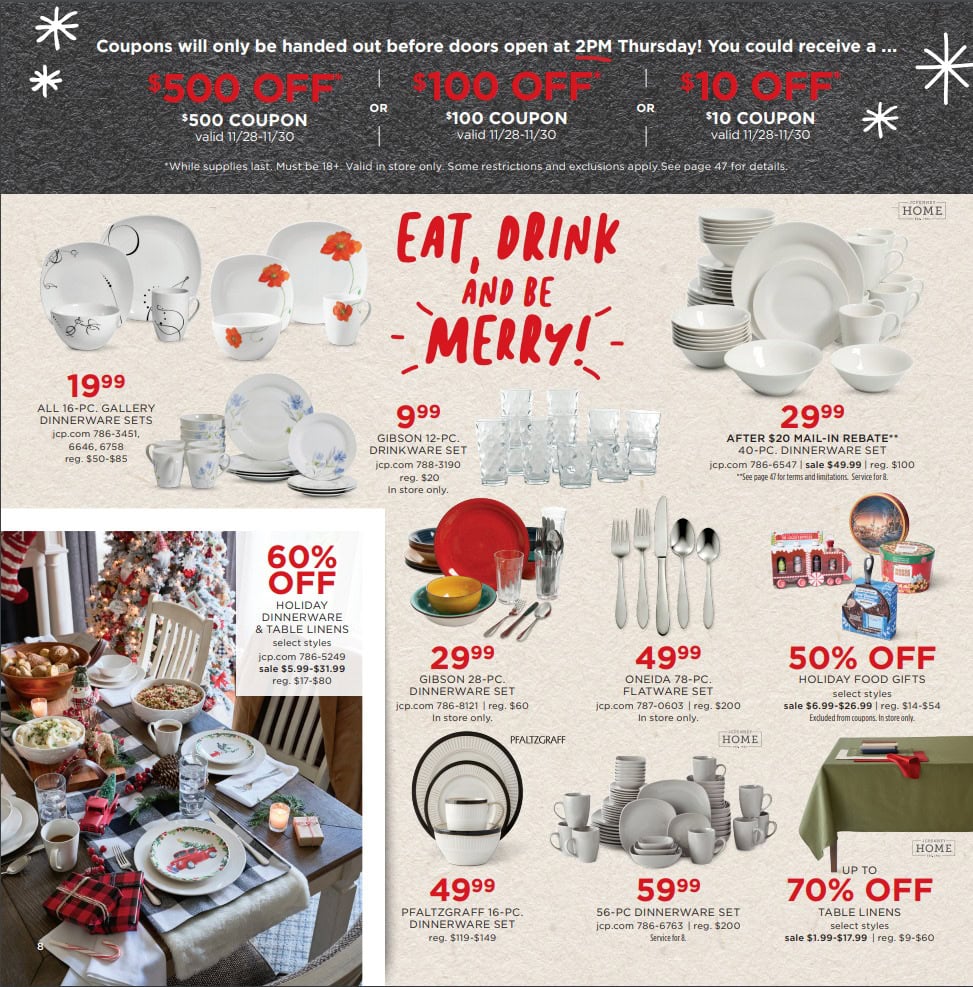 JcPenney Black Friday 2020: Qué está en OFERTA el Viernes Negro