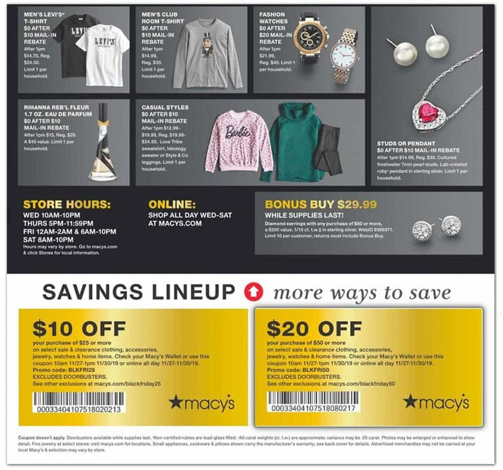 Macy's viernes negro 2020: MEJORES descuentos en Black Friday